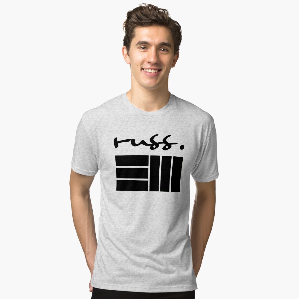 "russ logo" Sticker for Sale by werkudorok | Redbubble