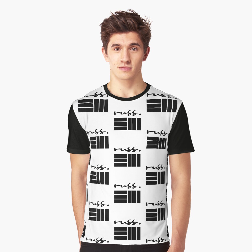 "russ logo" Sticker for Sale by werkudorok | Redbubble