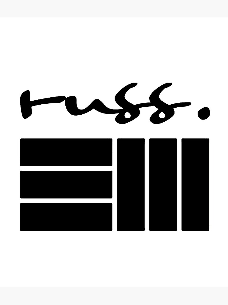 "russ logo" Metal Print for Sale by werkudorok | Redbubble