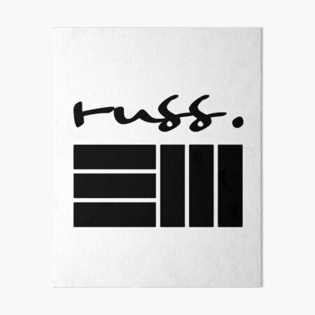 "russ logo" Art Board Print for Sale by werkudorok | Redbubble