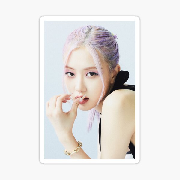 "BP - 'The Album -JP- Ver.' ROSE" Sticker for Sale by catoro | Redbubble