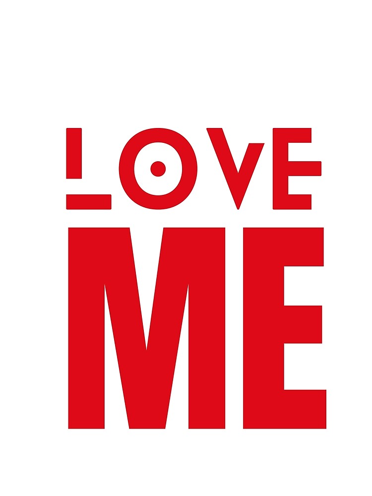 "love me" Poster for Sale by sulmandesign | Redbubble
