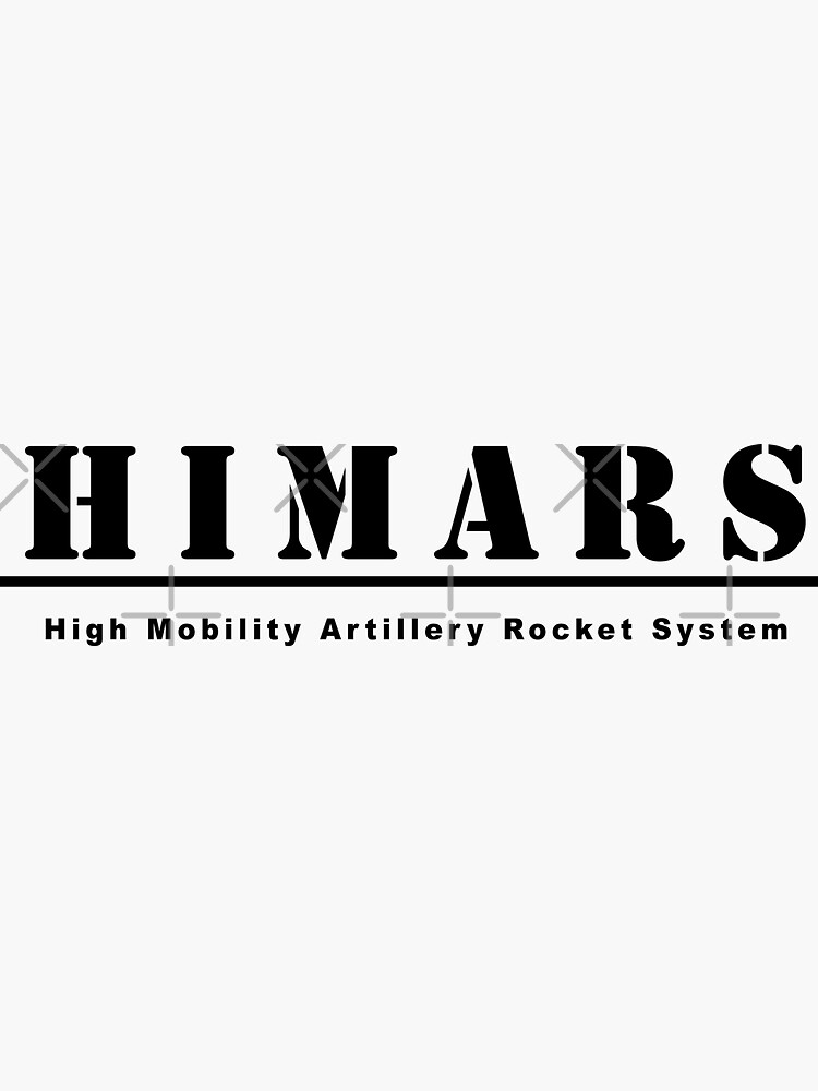 "Himars for Ukraine" Sticker for Sale by gmstockstudio | Redbubble
