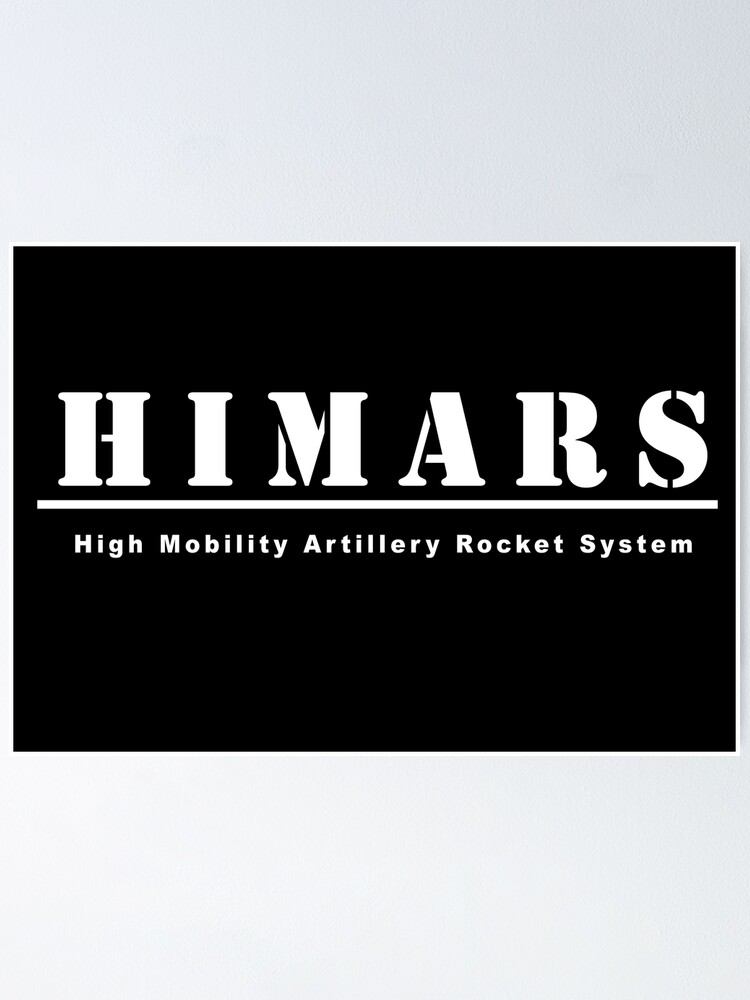 "Himars for Ukraine" Poster for Sale by gmstockstudio | Redbubble