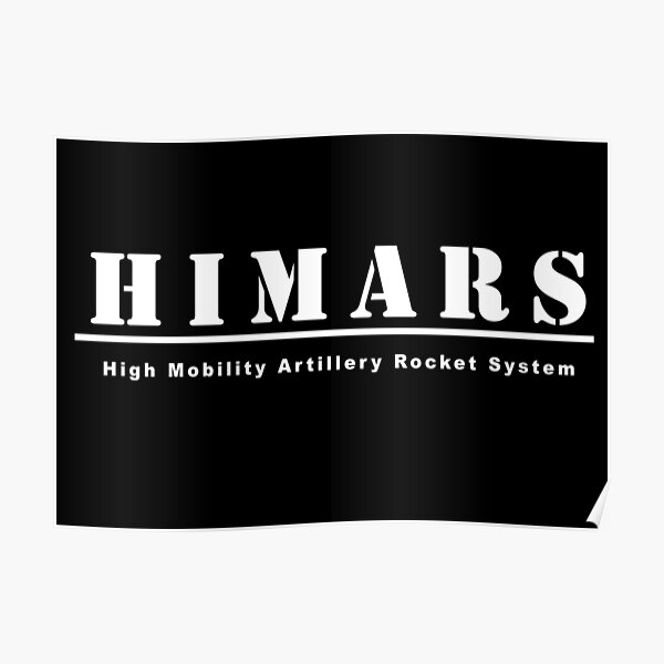 "Himars for Ukraine" Poster for Sale by gmstockstudio | Redbubble