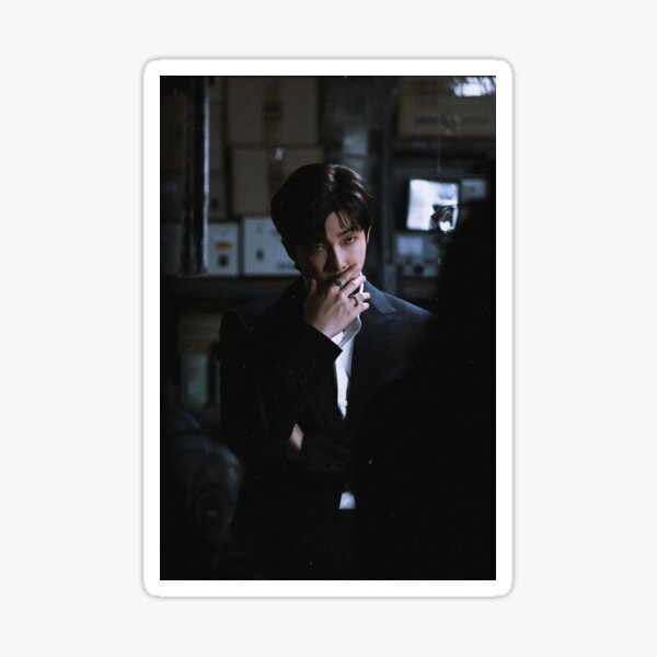 "Korean picture artwork " Sticker for Sale by Designandlove | Redbubble