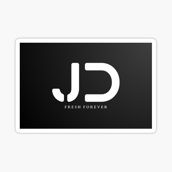 "J.D. Logo" Sticker for Sale by lbjway | Redbubble