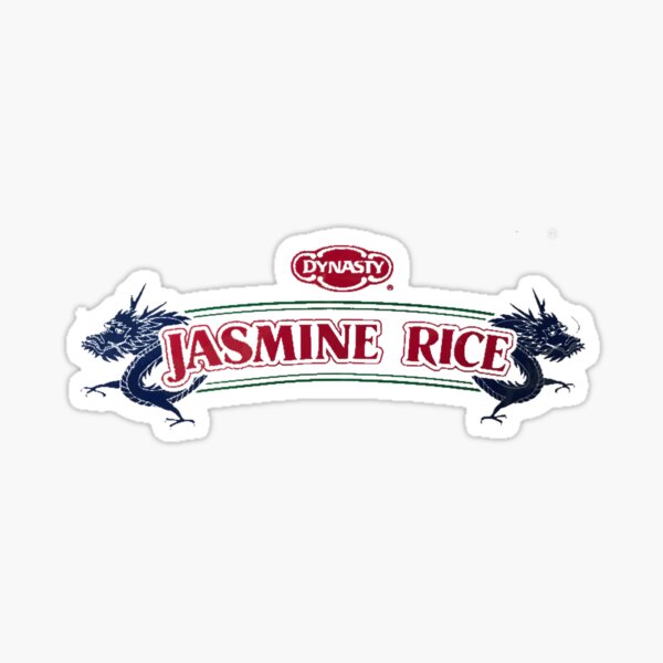 "Jasmine Rice" Sticker for Sale by sushimonster25 | Redbubble