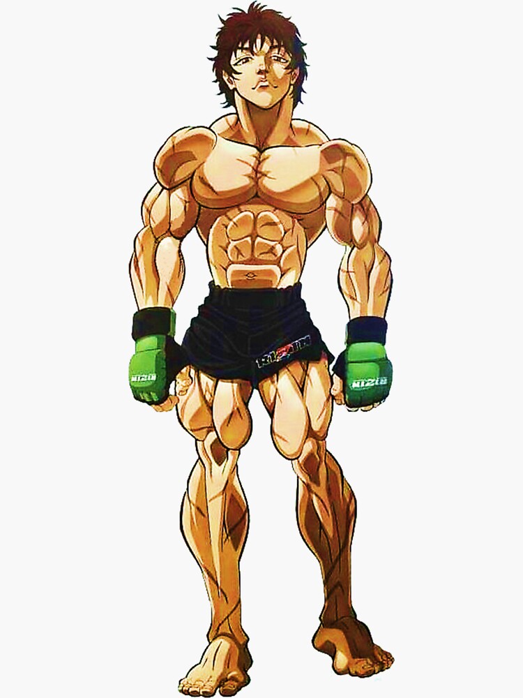 "Baki Hanma" Sticker for Sale by LAPAY | Redbubble