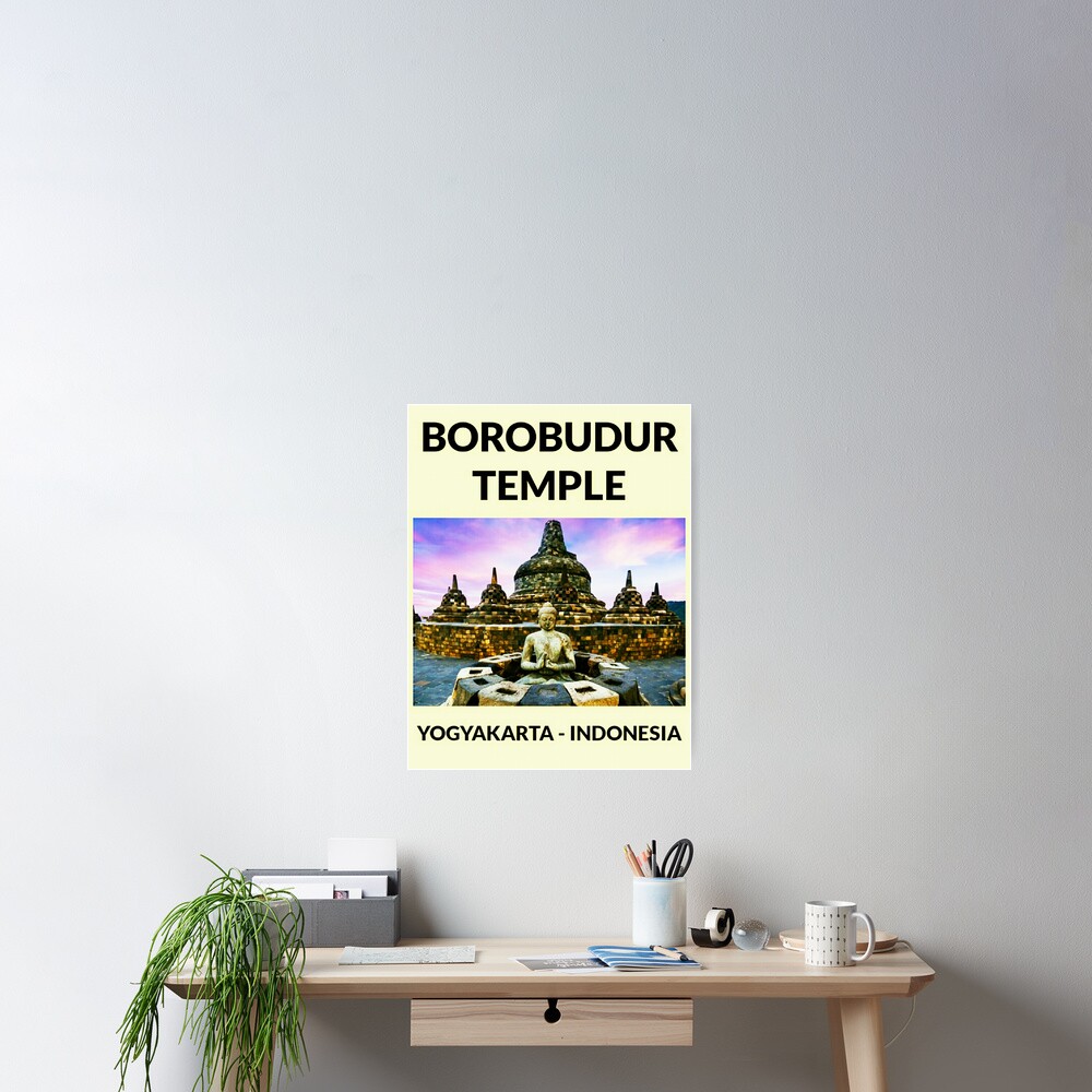"Borobudur Temple " Poster for Sale by Benix | Redbubble