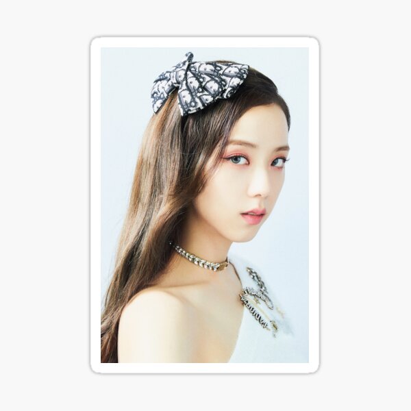 "BP - 'The Album -JP- Ver.' JISOO" Sticker for Sale by catoro | Redbubble