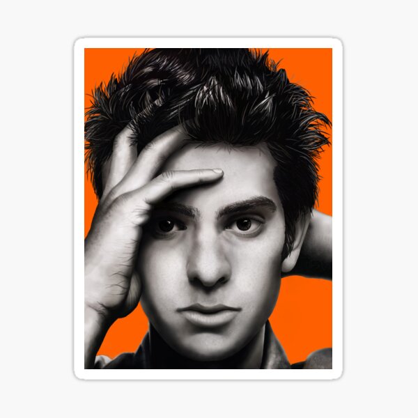 "Andrew Garfield" Sticker for Sale by Alioe | Redbubble