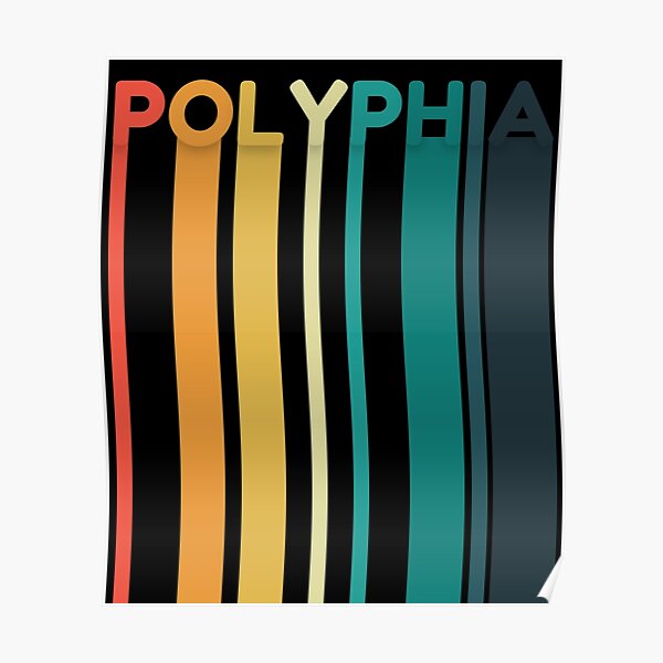 "Polyphia Vertical Retro " Poster for Sale by safaq | Redbubble