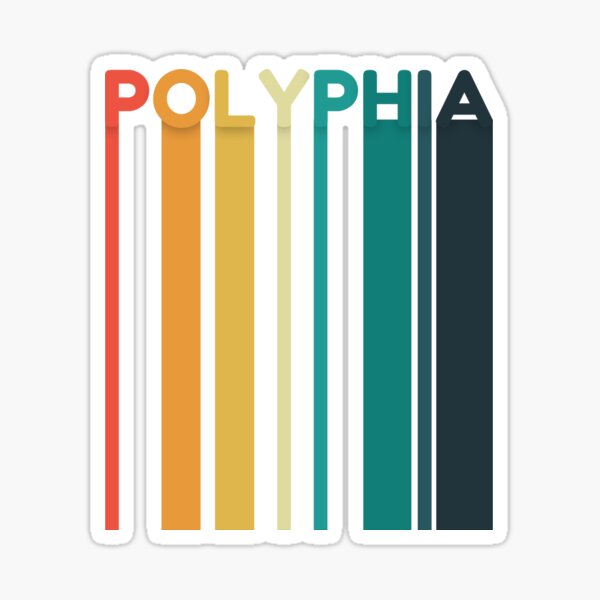 "Polyphia Vertical Retro " Sticker for Sale by safaq | Redbubble