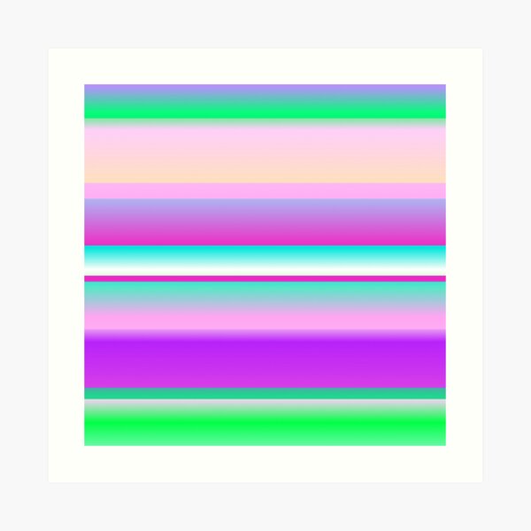 "Vaporwave color palette aesthetic | Vaporwave color palette" Art Print ...