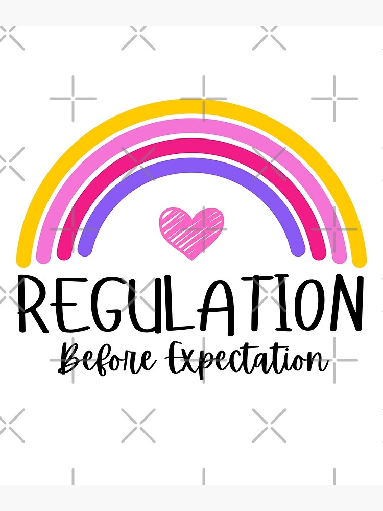 "Regulation before Expectation" Poster for Sale by Eriksonshop | Redbubble