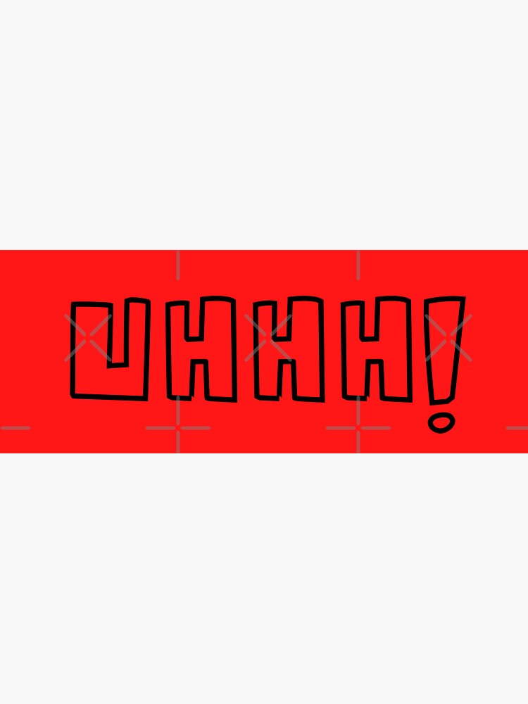 "uhhhhhhh funny meme " Sticker for Sale by Mirsh-design | Redbubble