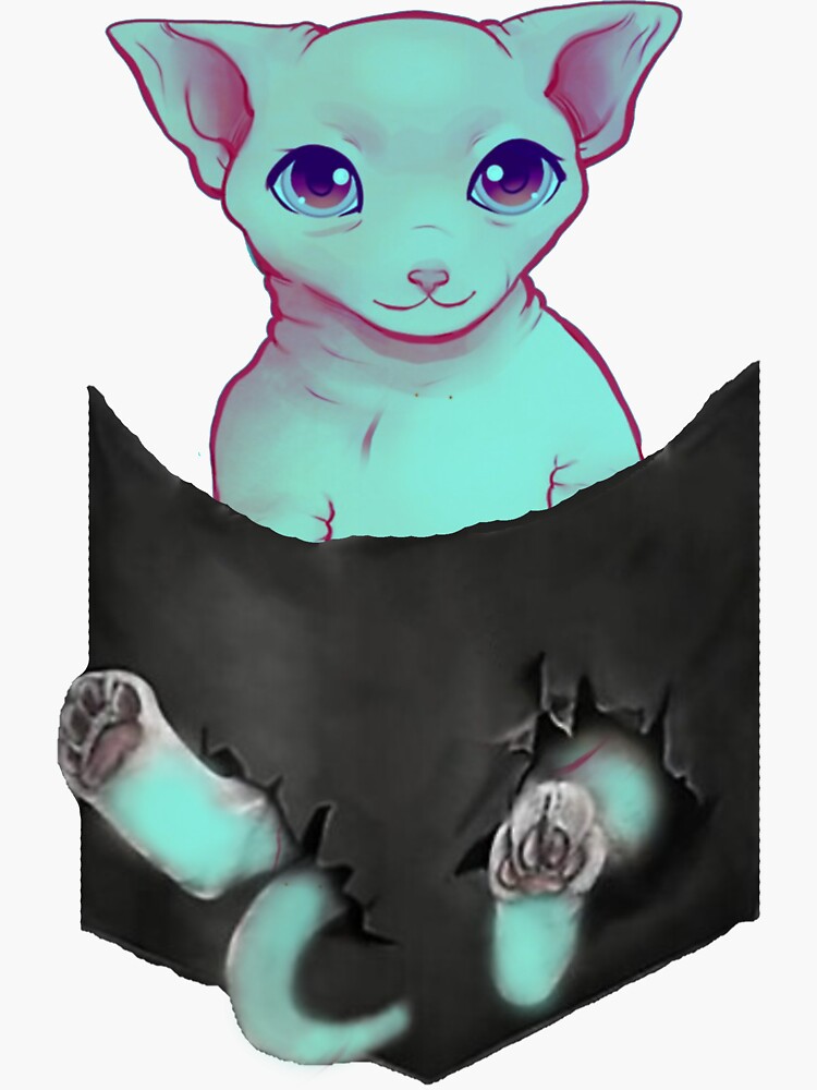 "BINGUS in Pocket" Sticker for Sale by dinnashop | Redbubble