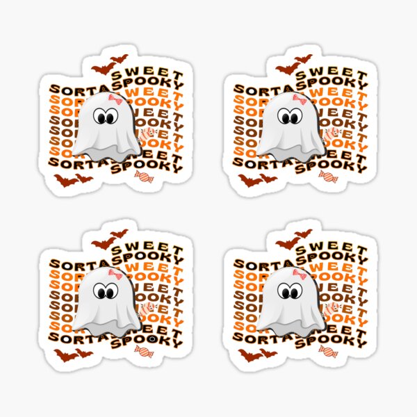 "Sorta Sweet Sorta Spooky" Sticker for Sale by ImaginedCo | Redbubble