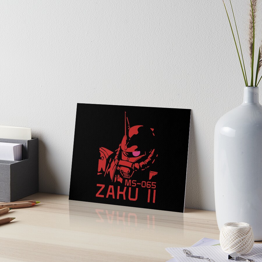 "Zaku II" Poster for Sale by Sakuga Drip | Redbubble