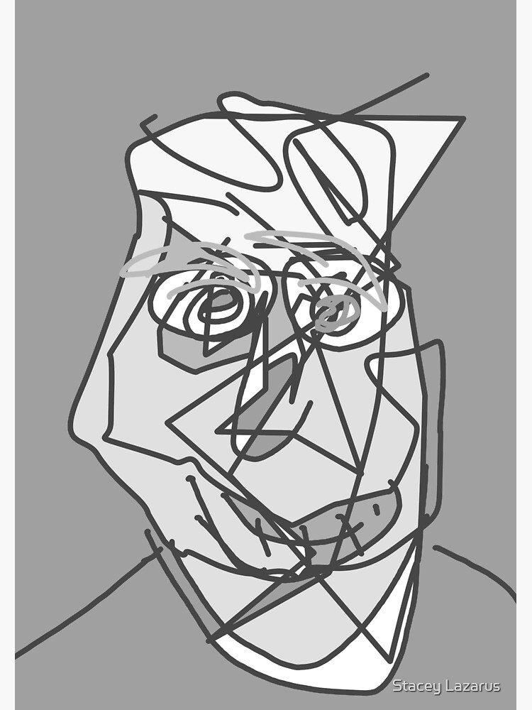 "Disjointed" Sticker for Sale by SGLAZARUS | Redbubble