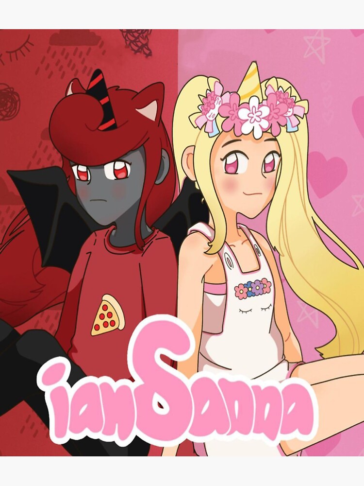 "Moody and iamsanna" Sticker for Sale by mimo-mhd | Redbubble