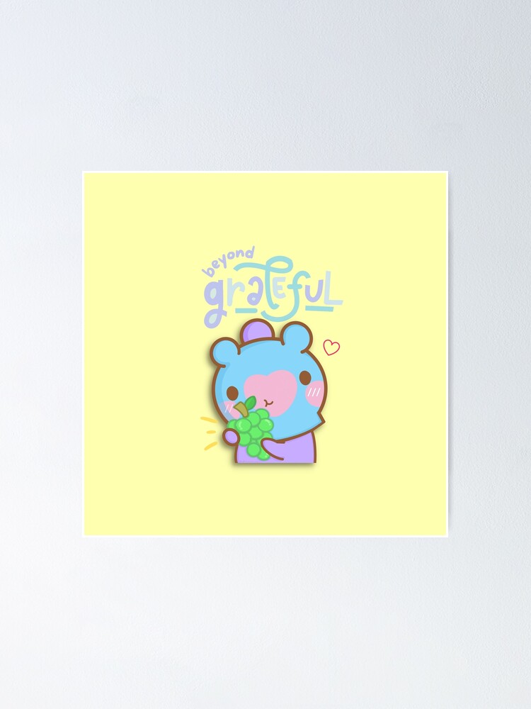 "Cute Kawaii BTS BT21 character Mang Jhope stan bias beyond grateful ...