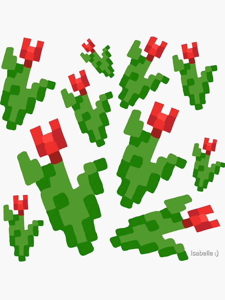 "Minecraft Tulip Latest Version" Sticker for Sale by HandDrawn- | Redbubble