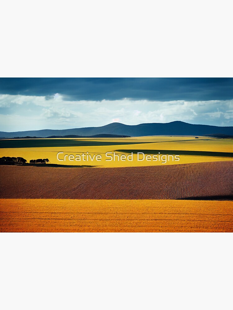 "Rural Australia 6" Sticker for Sale by Creative Shed Designs | Redbubble