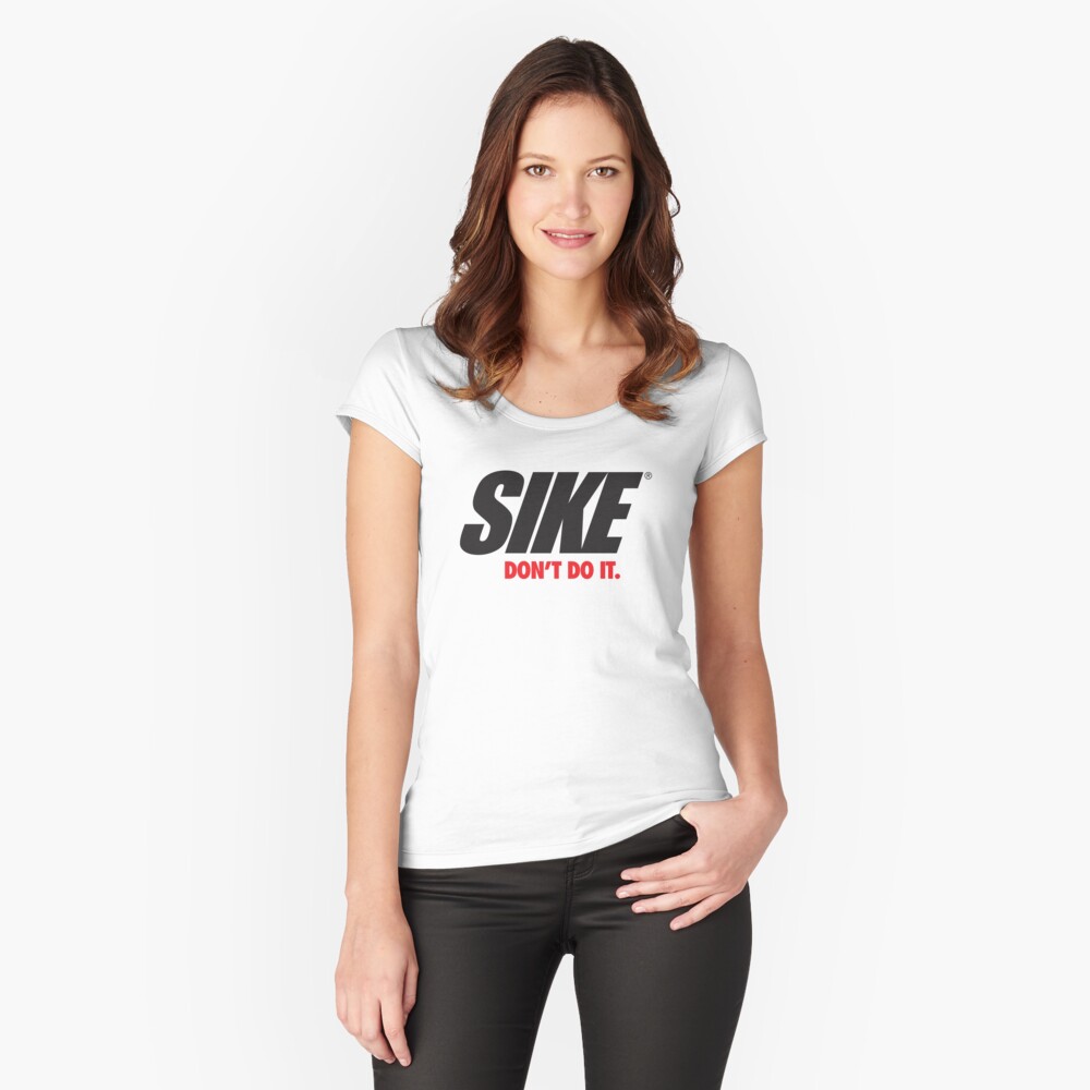 "SIKE" Sticker for Sale by TriangleOG | Redbubble