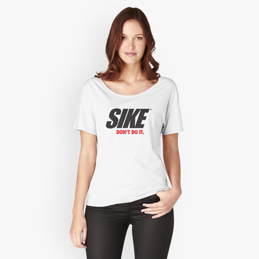 "SIKE" Sticker for Sale by TriangleOG | Redbubble