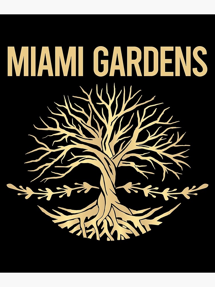 "Tree Of Life Miami Gardens" Poster for Sale by Wigglesstore | Redbubble