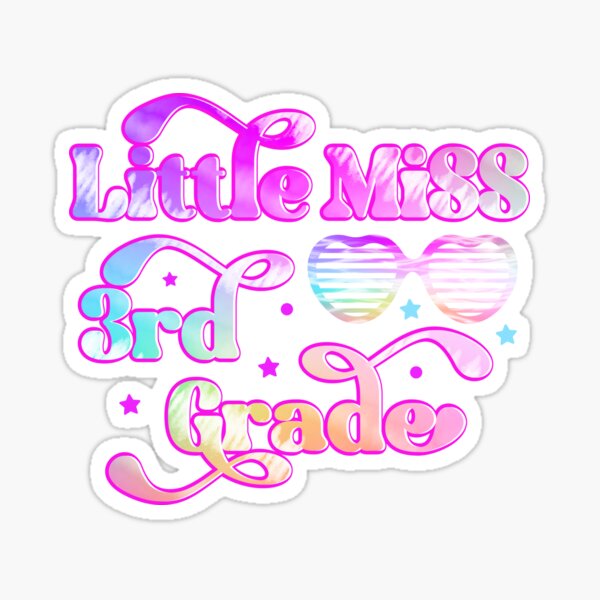 "Hello 3rd Grade Little Miss Third Grade Back To School 3rd Grade Girl ...