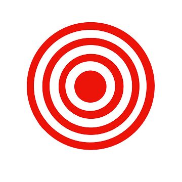 "Target sticker" Sticker for Sale by Psiklone | Redbubble