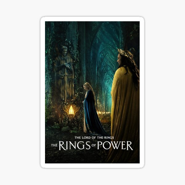 "Rings Of Power 2022" Sticker for Sale by Roxal | Redbubble