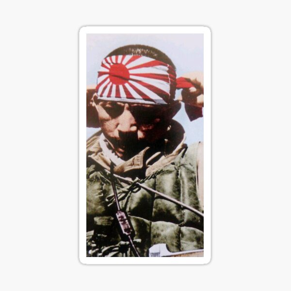 "Kamikaze" Sticker for Sale by SolarSaxon | Redbubble
