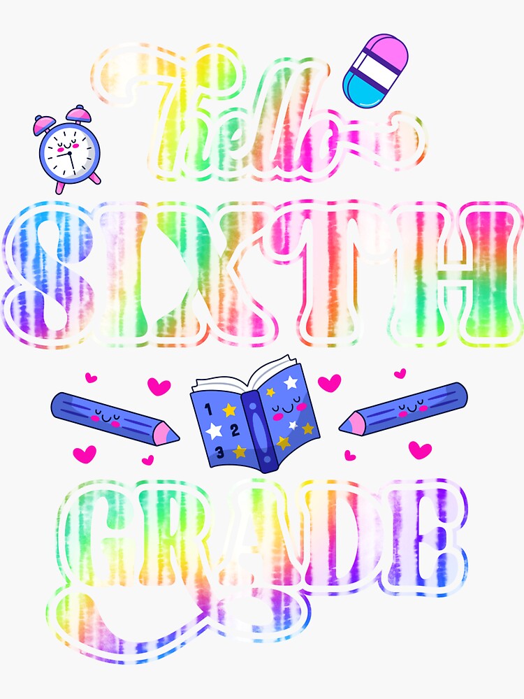 "Hello Sixth Grade Team 6th Grade Back To School Teacher Student ...