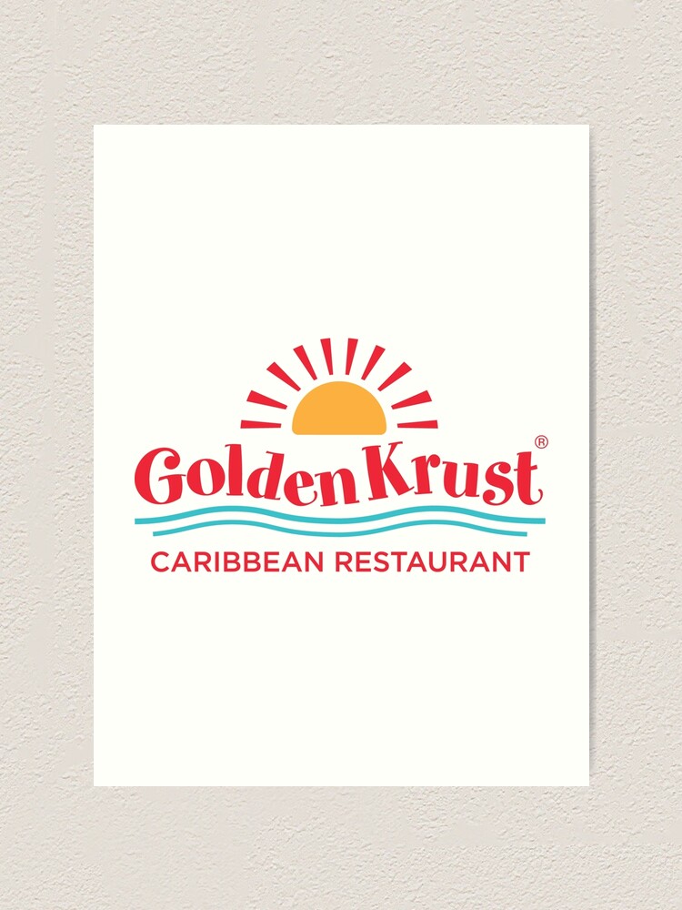 "Golden Krust Caribbean Restaurant logo" Art Print for Sale by Carlespu ...