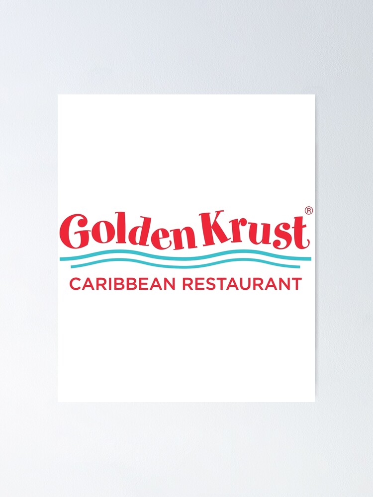 "Golden Krust Caribbean Restaurant logo" Poster for Sale by Carlespu ...