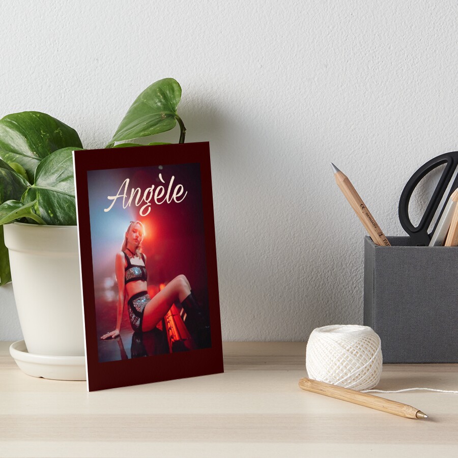 "Angèle" Poster for Sale by pelshop | Redbubble
