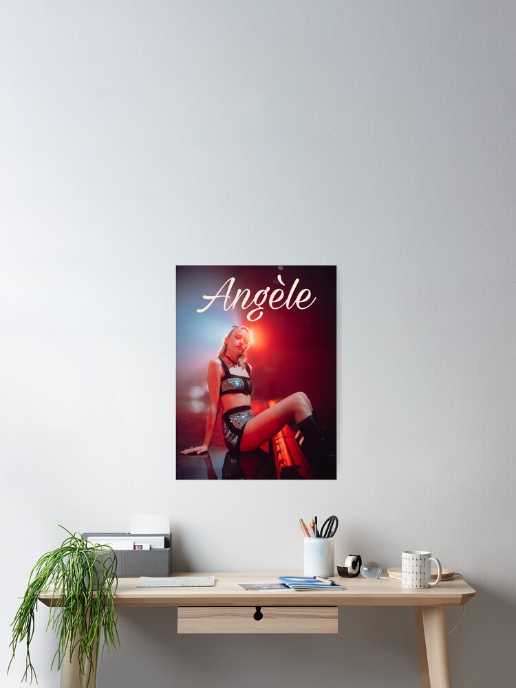 "Angèle" Poster for Sale by pelshop | Redbubble