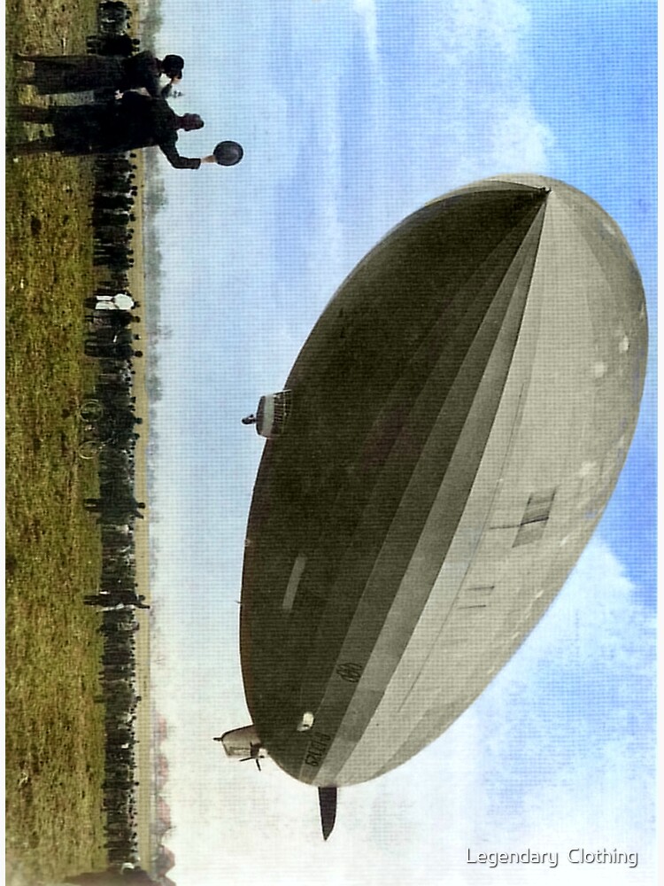 "The LZ 129 Hindenburg rising into the air for the first time - History ...