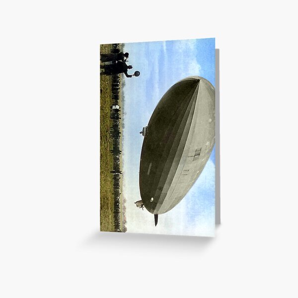 "The LZ 129 Hindenburg rising into the air for the first time - History ...