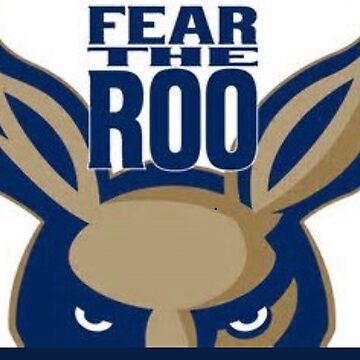 "Fear The Roo " Sticker for Sale by Stephen Chambers | Redbubble