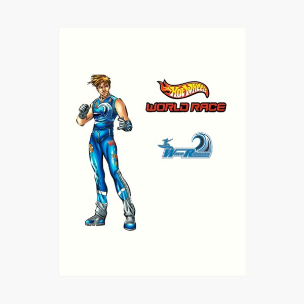 "Hot Wheels World Race and Wave Rippers Logo with Vert Wheeler" Art ...