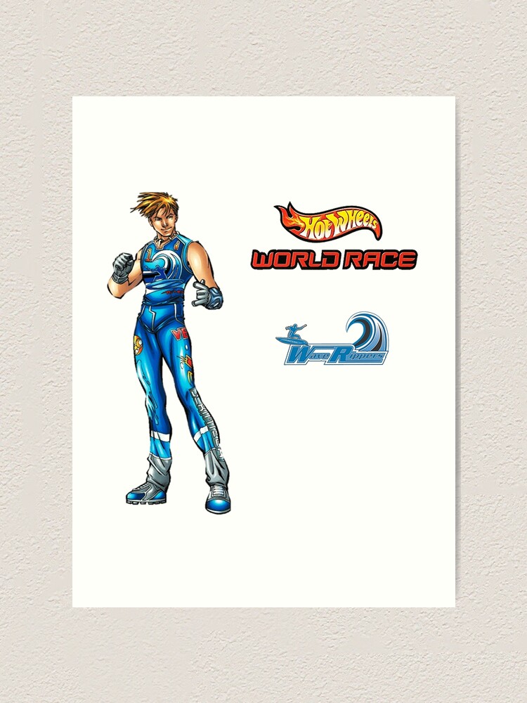 "Hot Wheels World Race and Wave Rippers Logo with Vert Wheeler" Art ...