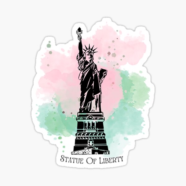 "Statue Of Liberty" Sticker for Sale by Guittary | Redbubble