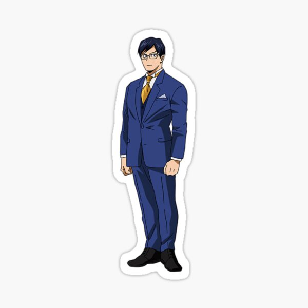 "Tenya Ida MHA Turbo Hero Ingenium" Sticker for Sale by KimberlyWeeb ...