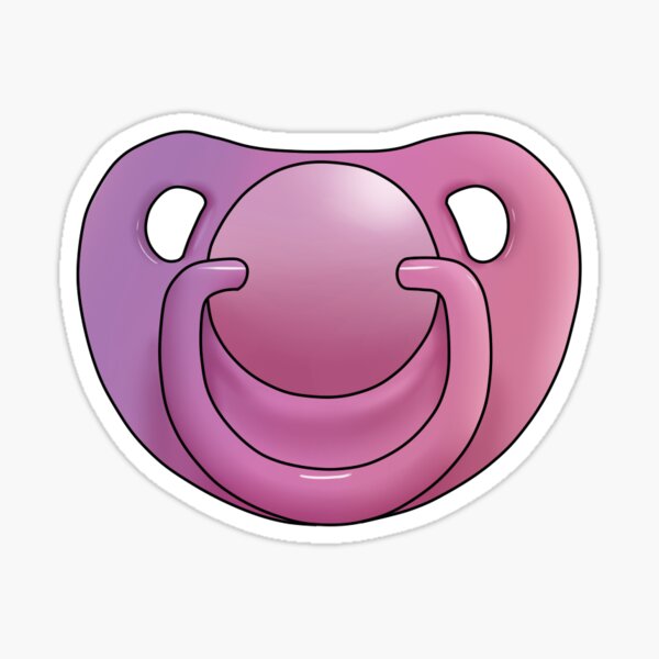 Pacifier Stickers | Redbubble