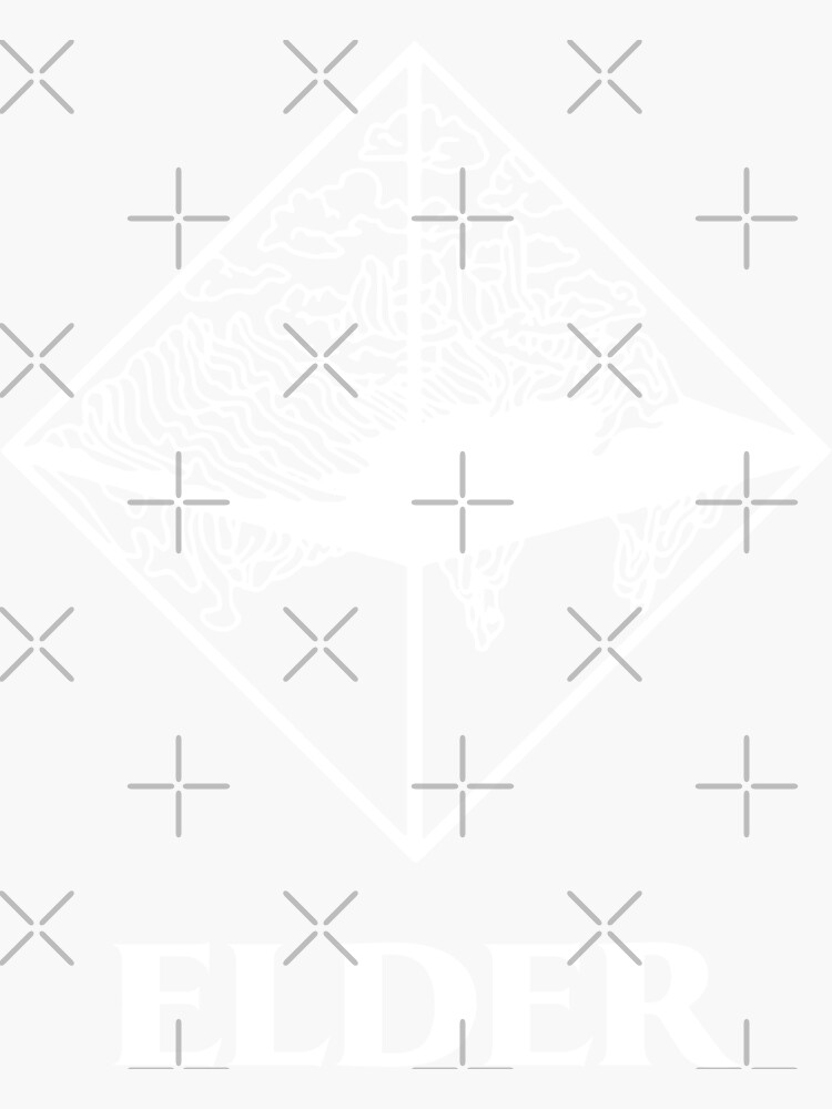 "Elder Band Logo White For All Fashion " Sticker for Sale by ...